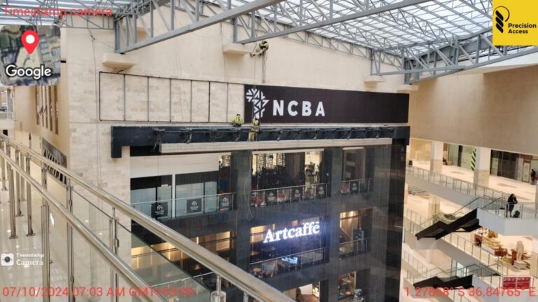 NCBA Bank: Signage Installation – Precision Access
