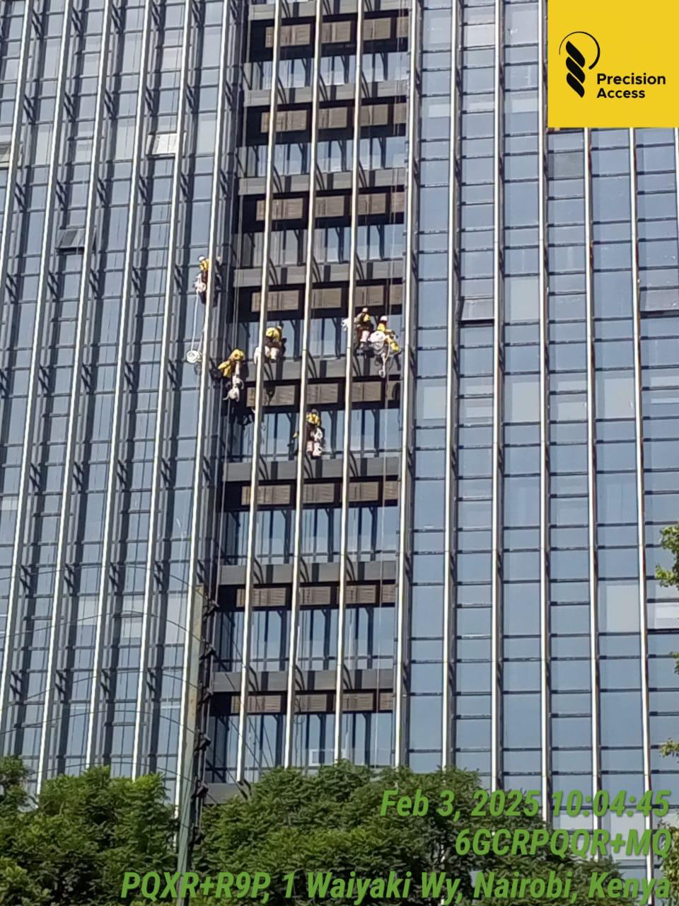 Sanlam Tower: Gasket replacement and sealant application – Precision Access